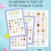 Printable Easter Bingo Game Cards, 10 Cards, 5x5, Easter Party Activity ...