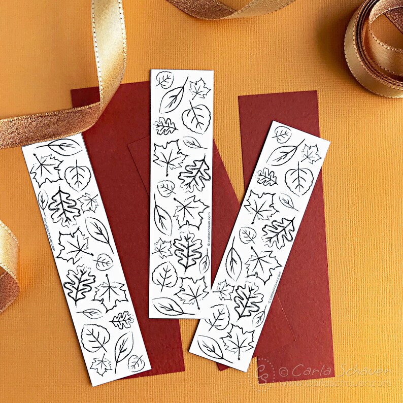 Monthly Printable Coloring Bookmarks, 12 Themed Bookmarks, Year of ...