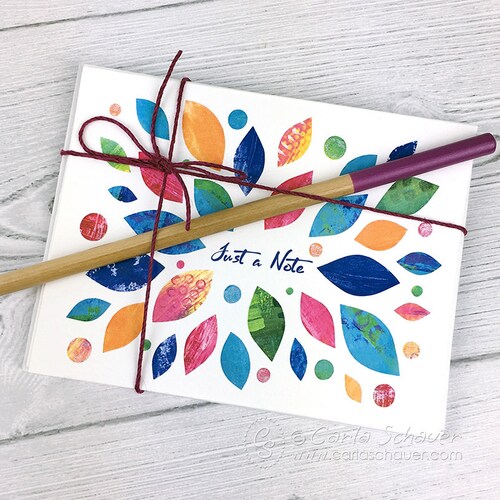 All-occasion Note Cards Just a Note Cards Blank Stationery - Etsy