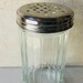 Vintage Glass Cheese Shaker Dispenser Diner Restaurant Style Glass ...