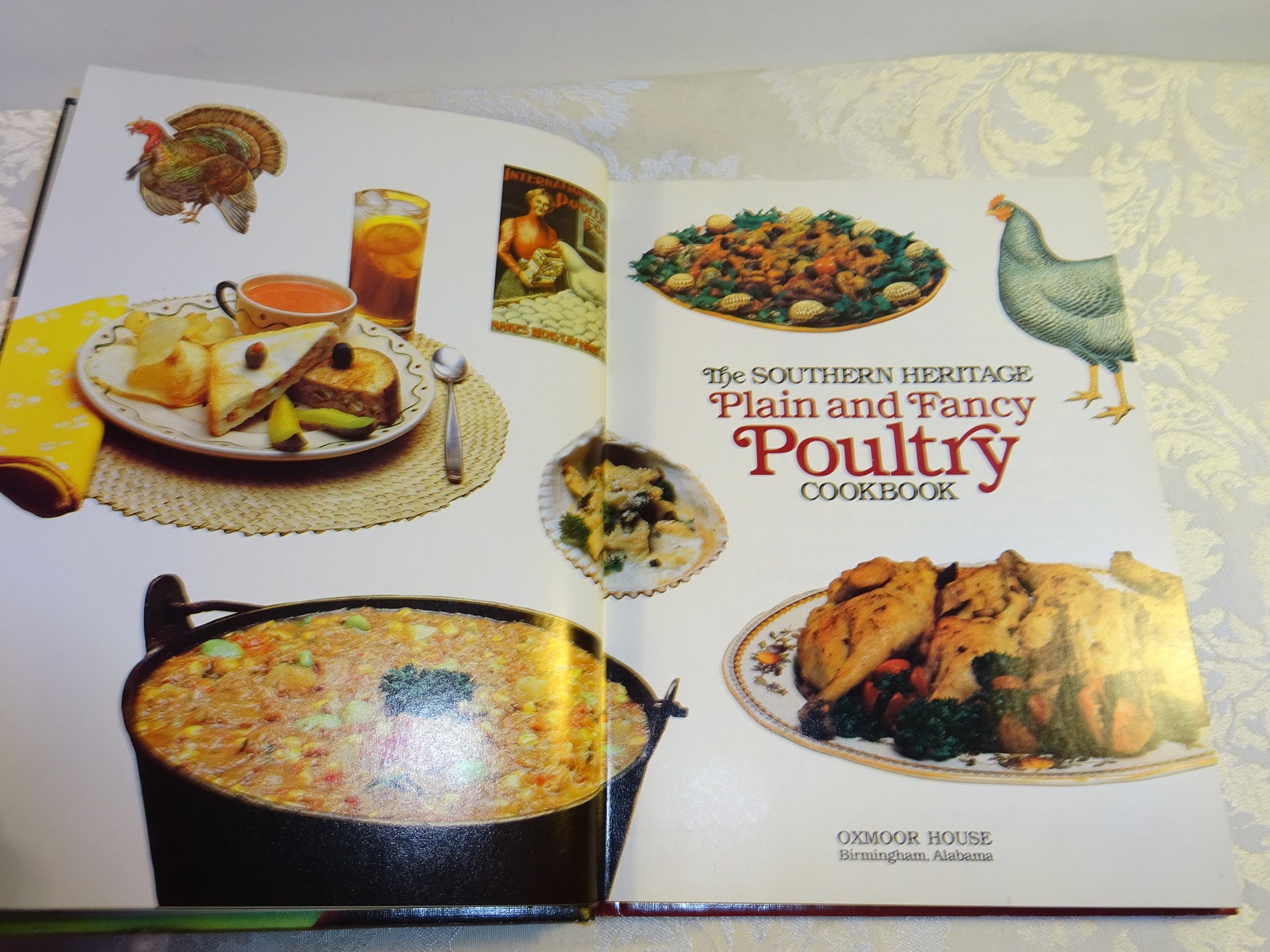 The Southern Heritage Cookbook Plain and Fancy Poultry - Etsy France