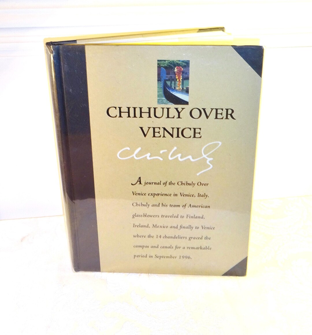 Chihuly Over Venice Book Dale Chihuly Glass Blowing Art Vintage Color ...