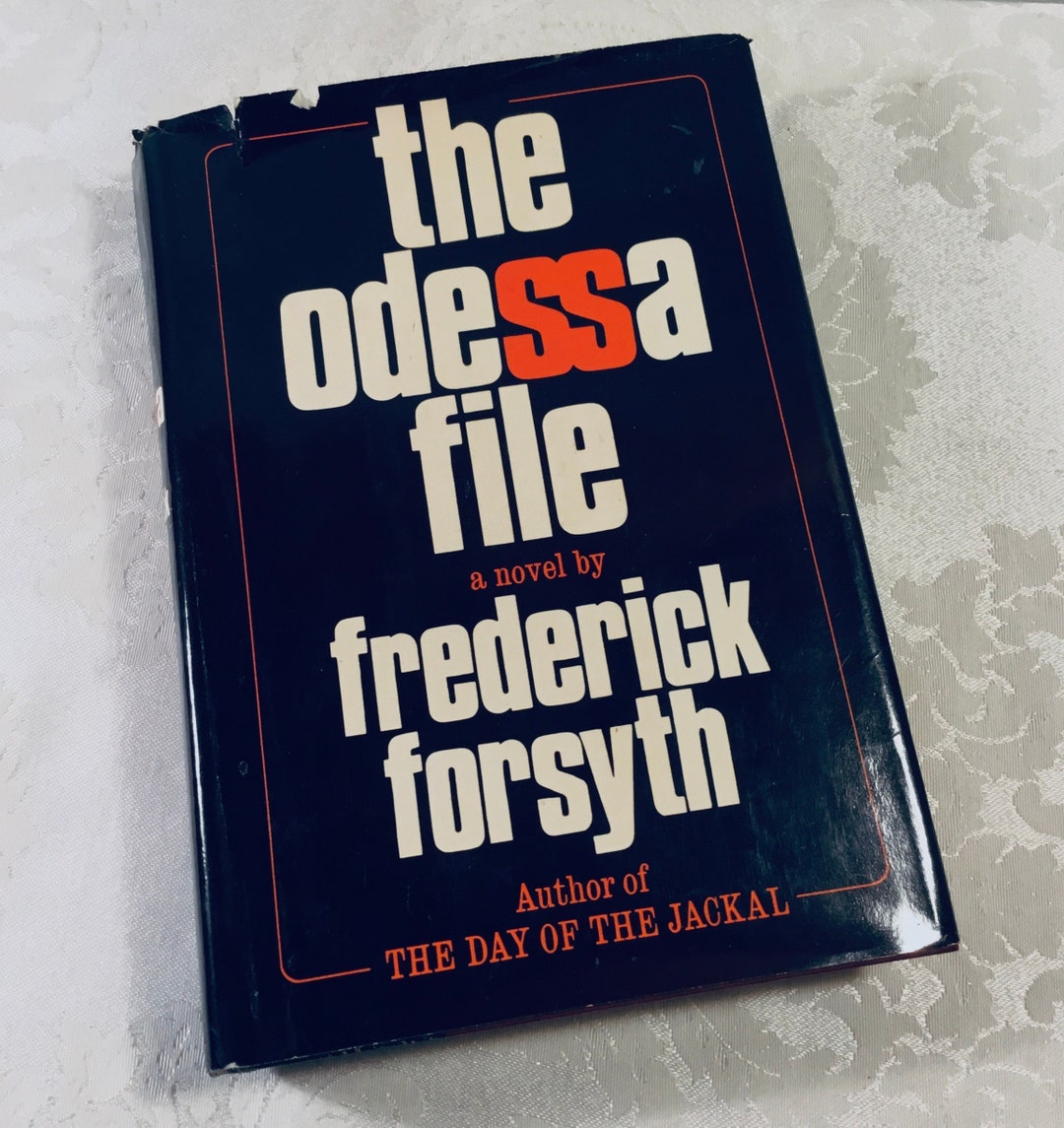 The Odessa File Frederick Forsyth Vintage Book Hardback 1972 Dust ...