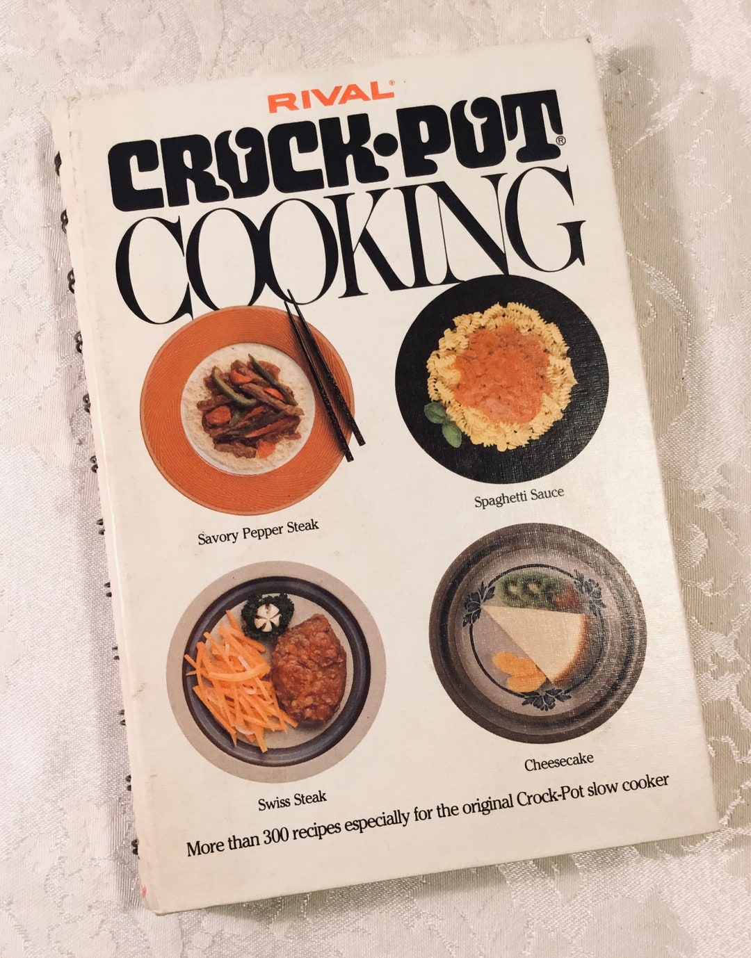 Vintage Crock Pot Cookbook Rival Cook Book Hardback 1975 Crock-pot ...