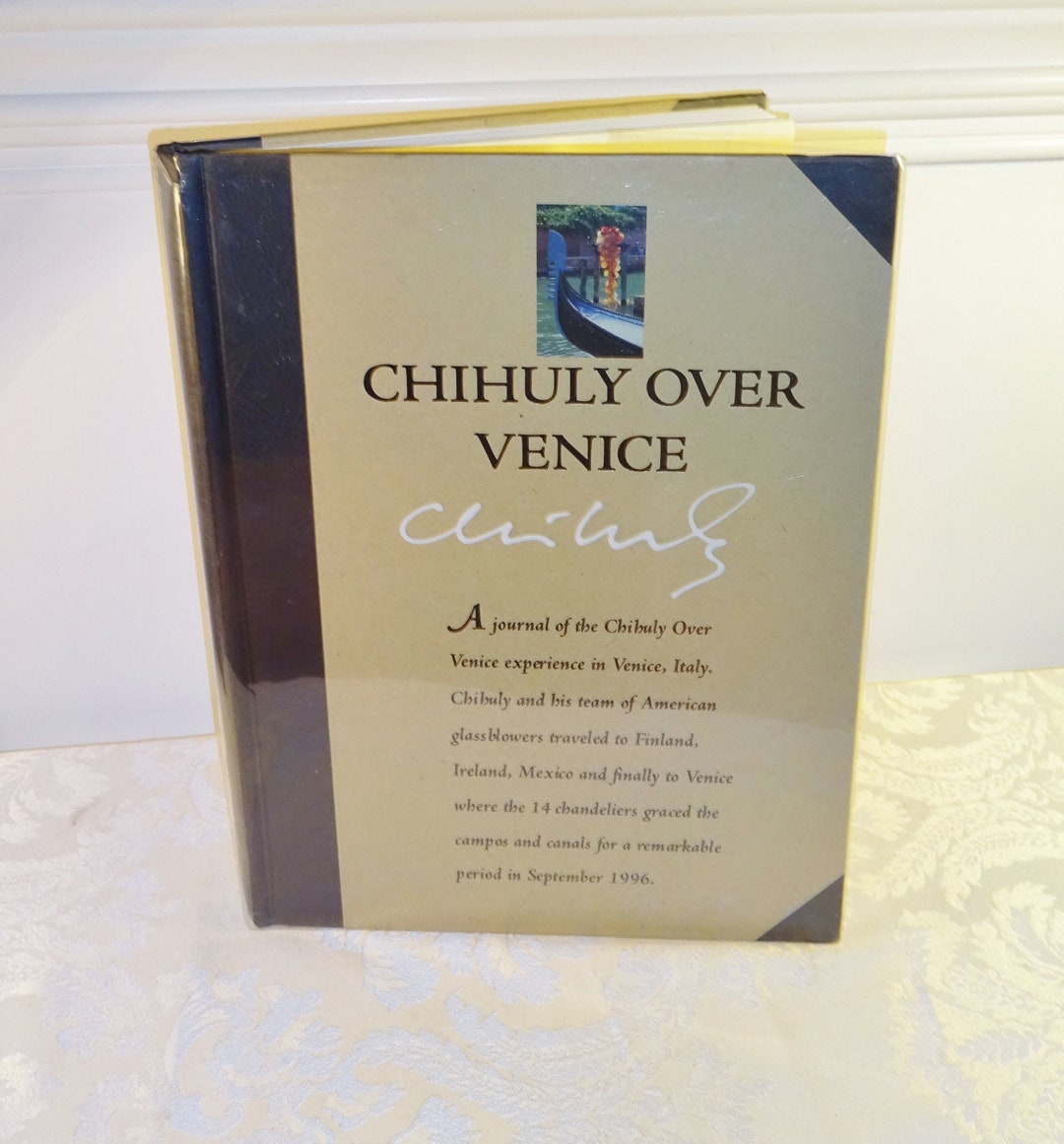 Chihuly Over Venice Book Dale Chihuly Glass Blowing Art Vintage Color ...