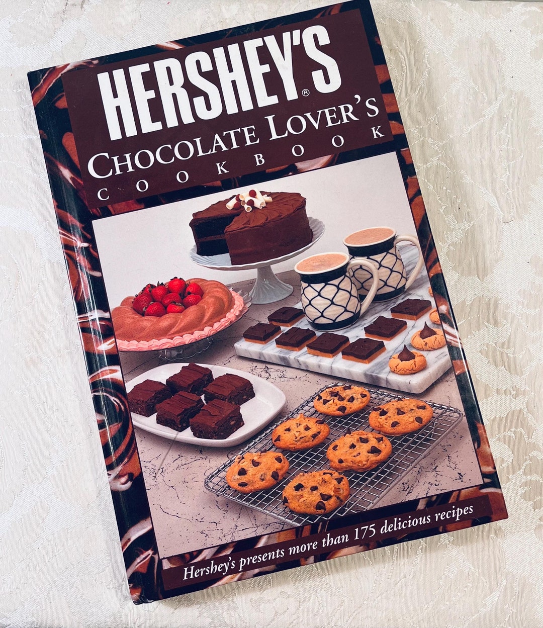 Hershey's Chocolate Lover's Cookbook Color Hardback 1993 Vintage - Etsy