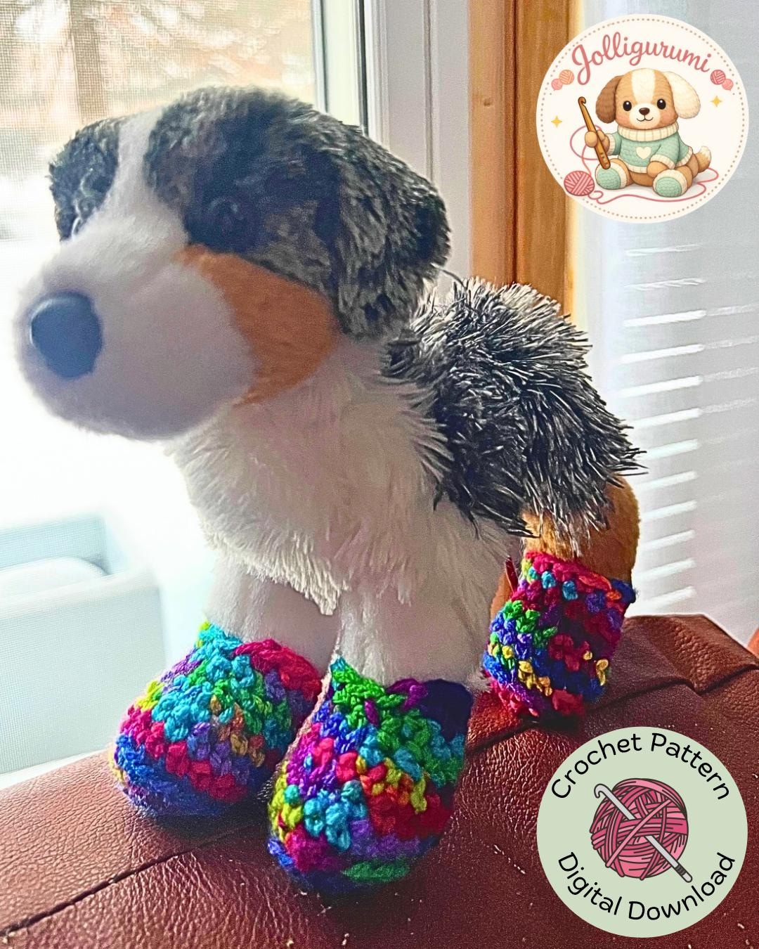 Crochet Small Dog Bootie Pattern for ESSA - Etsy
