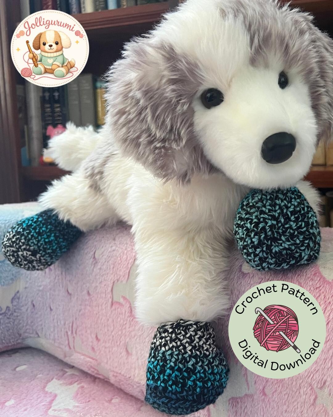 Crochet Large Dog Booties Pattern for ESSA - Etsy