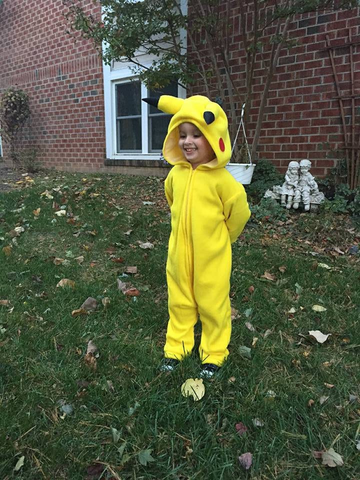 Pikachu Pokemon Costume