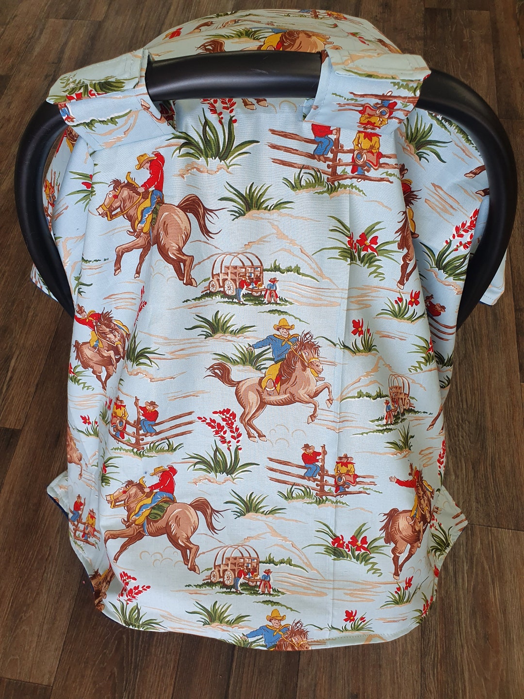 Carseat Tent Barn Dandy Cowboy Carseat Canopy Western, Cowboy - Etsy