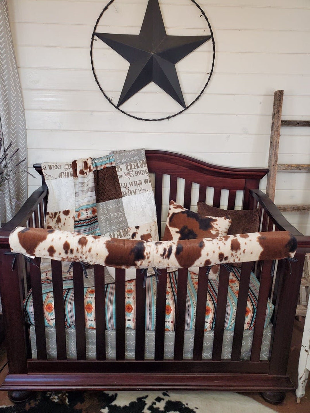 Boy Crib Bedding - Cowboy Western Nursery - Etsy