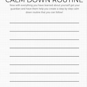 Emotional Regulation Worksheets | Calm Down Tools for Kids (digital ...