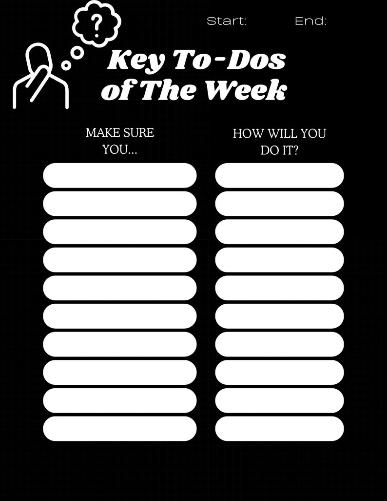 Neurodivergent Weekly Digital Planner | Audhd and ADHD Friendly ...