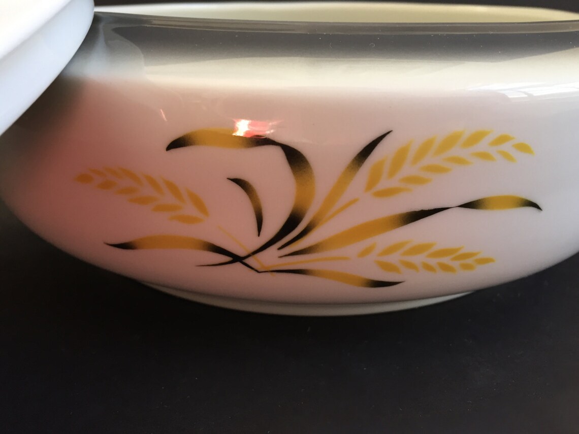 Covered Serving Dish Princess China Wheat Pattern - Etsy