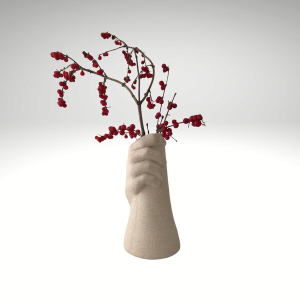 Hand Vase - Etsy
