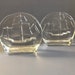 Pilgrim Glass Ship Bookends Functional Art Glass Nautical - Etsy