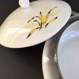 Covered Serving Dish Princess China Wheat Pattern - Etsy