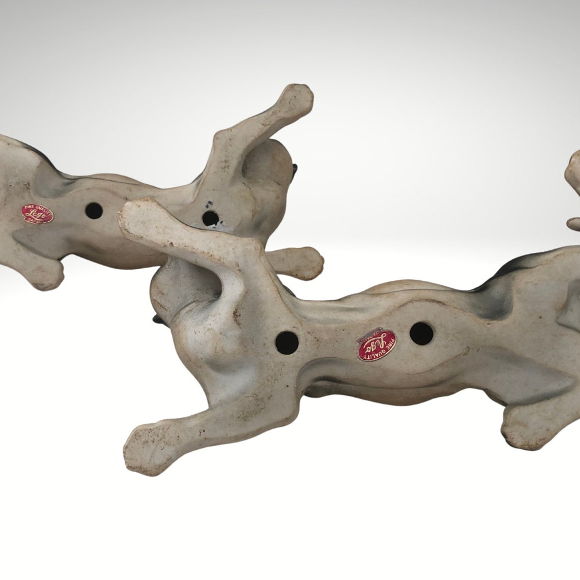 A Pair of Siamese Cat Figurines by Lego Japan - Etsy