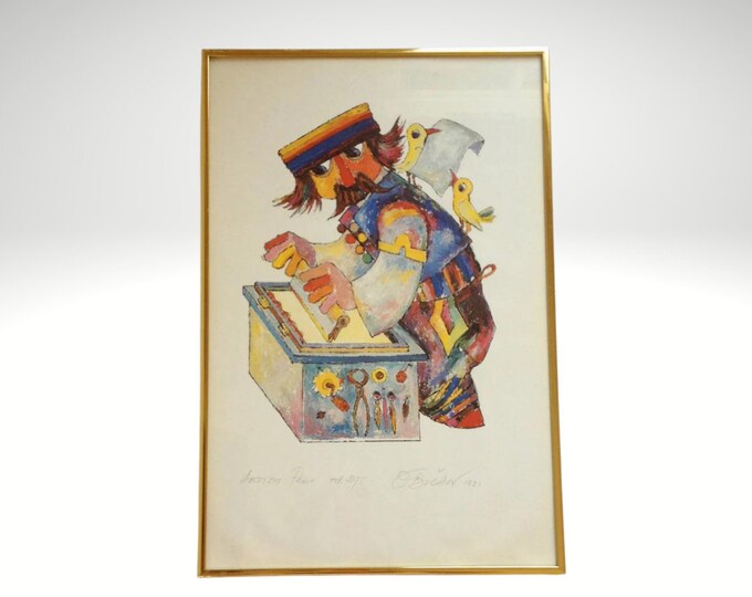 Jovan Obican Signed Artist Proof - Etsy