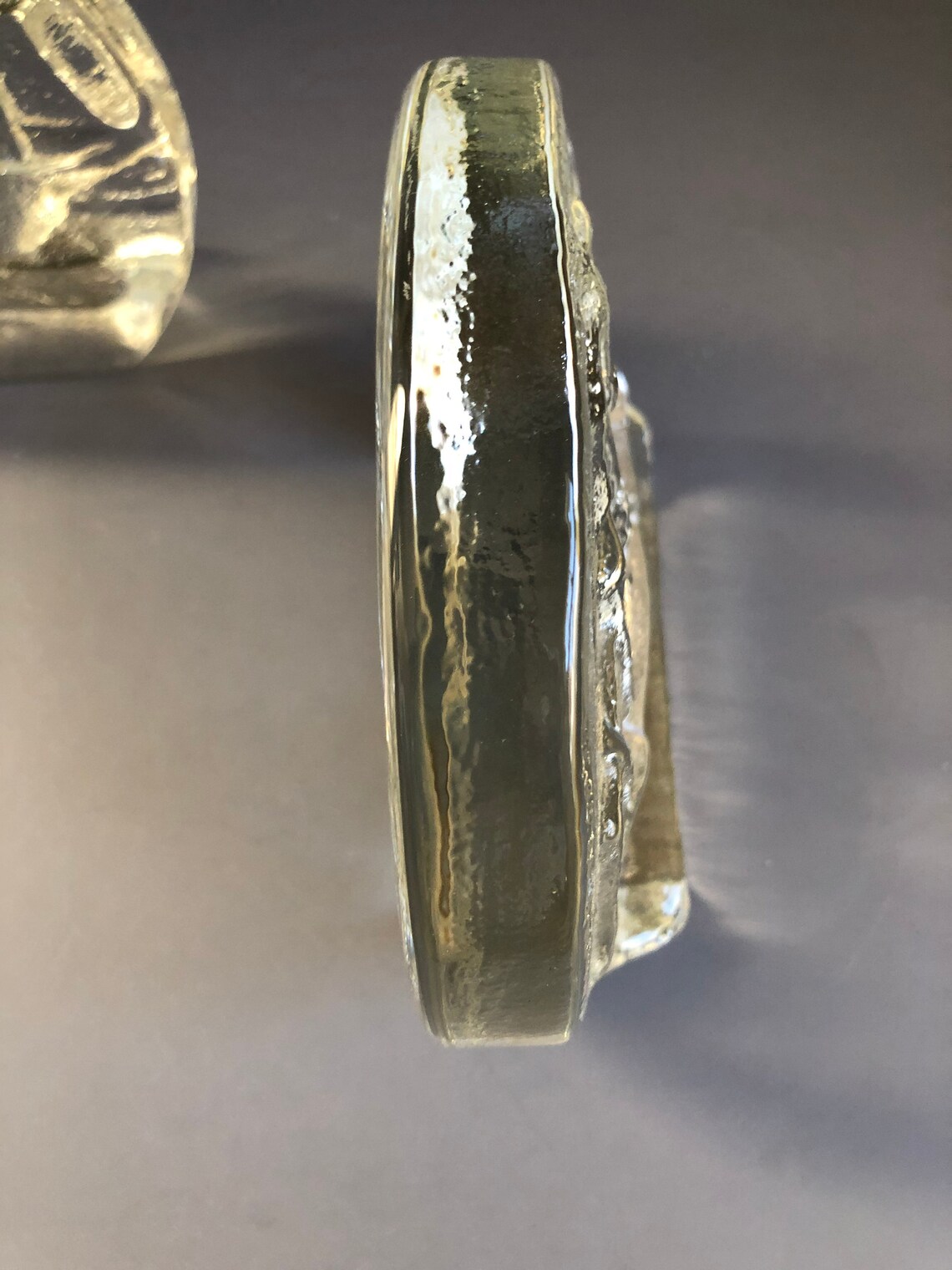 Pilgrim Glass Ship Bookends Functional Art Glass Nautical | Etsy