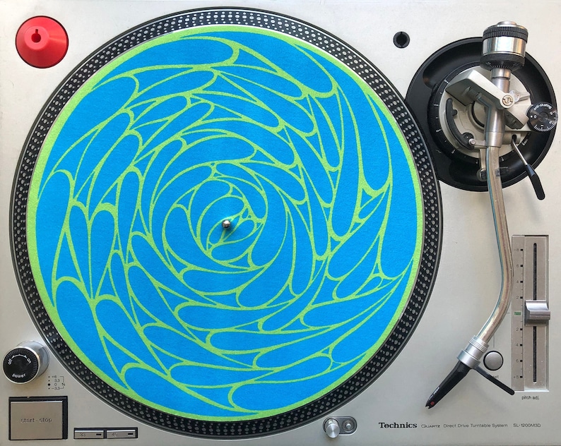 Turntable Slipmat: Whirlpool - Etsy