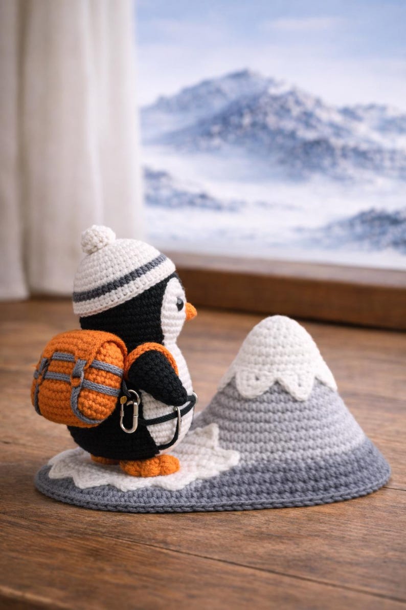 Nihilist Penguin Amigurumi Pattern PDF – Penguin Crochet Pattern With ...