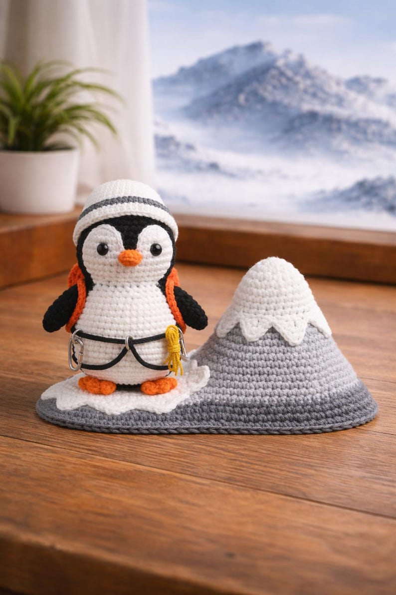 Nihilist Penguin Amigurumi Pattern PDF – Penguin Crochet Pattern With ...