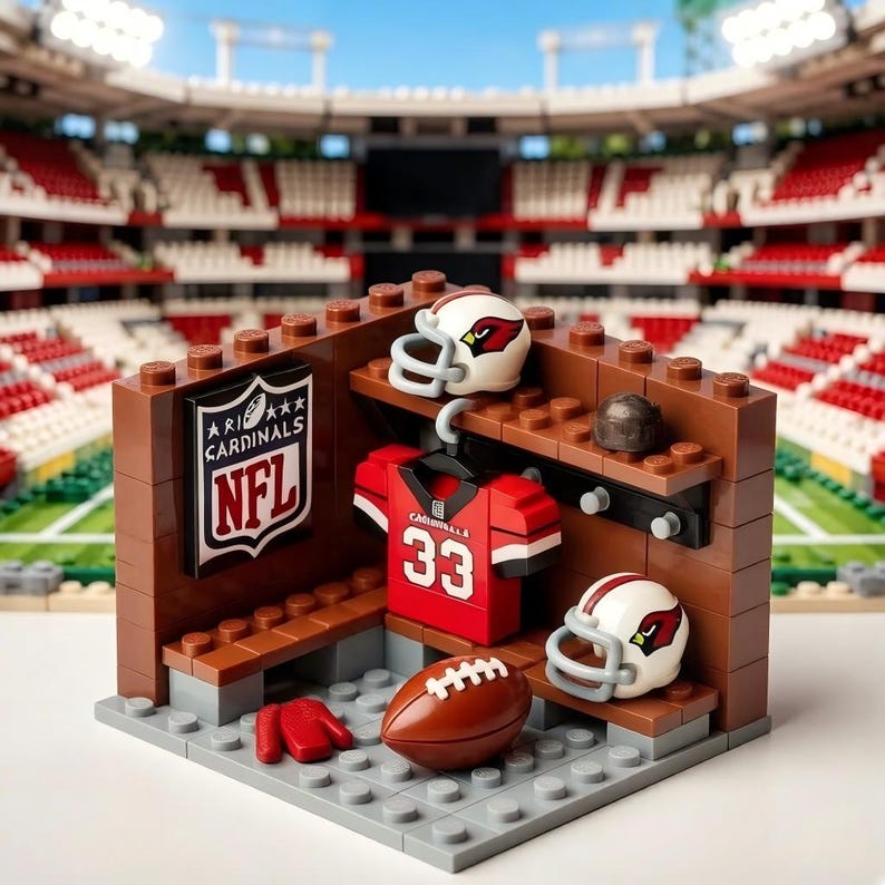 Rugby Team Locker Room Building Blocks Set, 3D Puzzle - Etsy UK