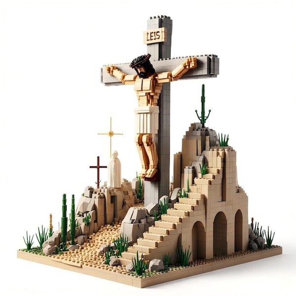 Jesus Legos - Etsy