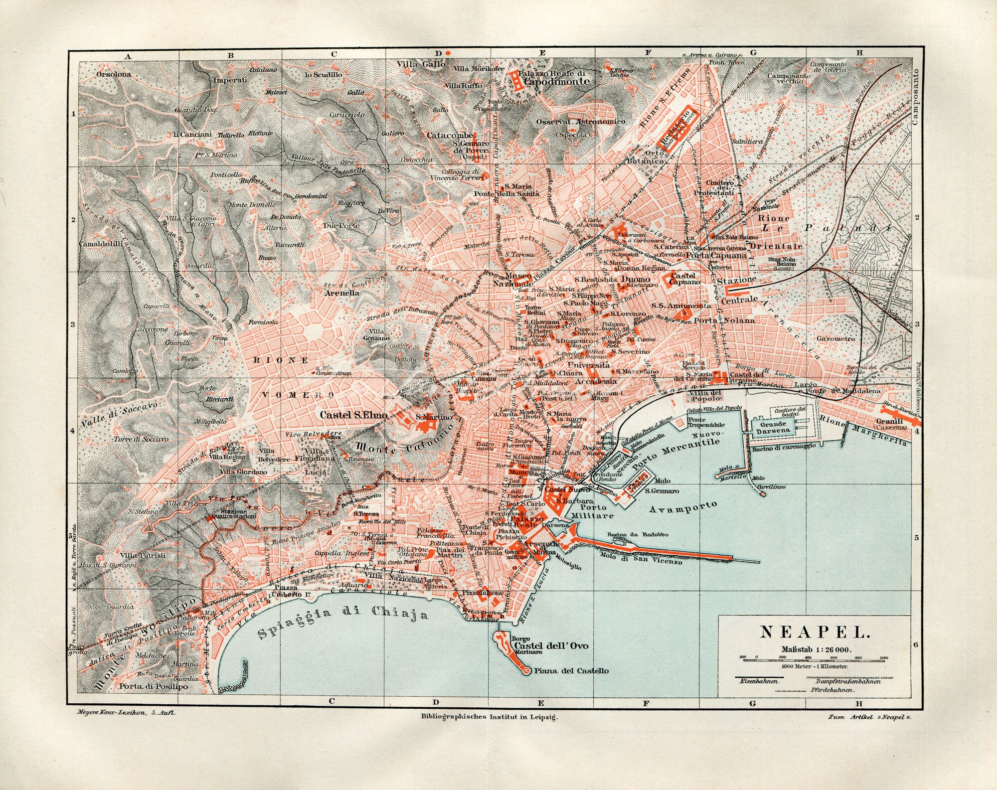 INSTANT DOWNLOAD Antique Map Naples Italy Poster Print Map Art Printables DIY Gift - Etsy