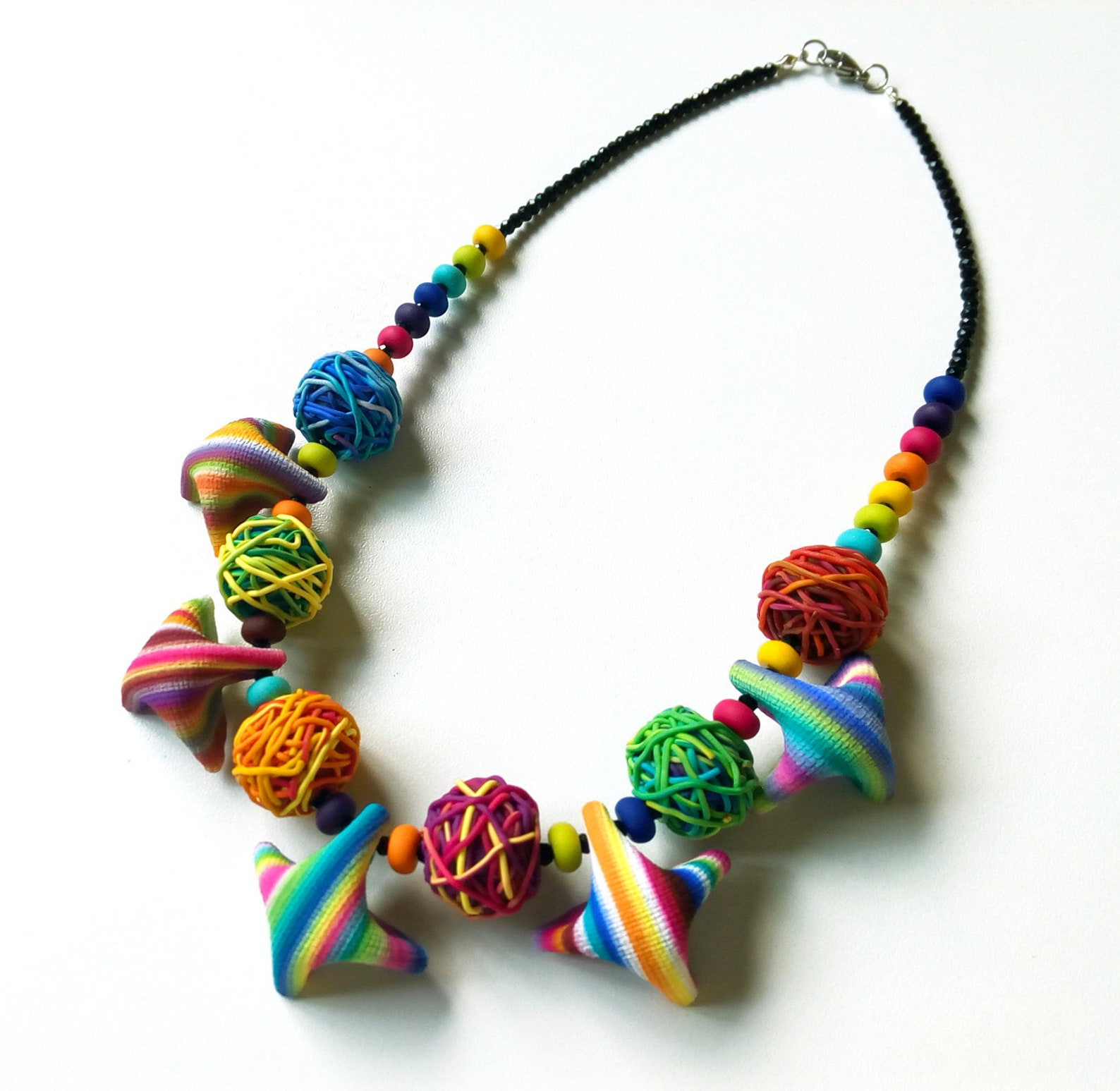 Polymer Necklace Clothes and Skeins Made to Order Handmade. - Etsy