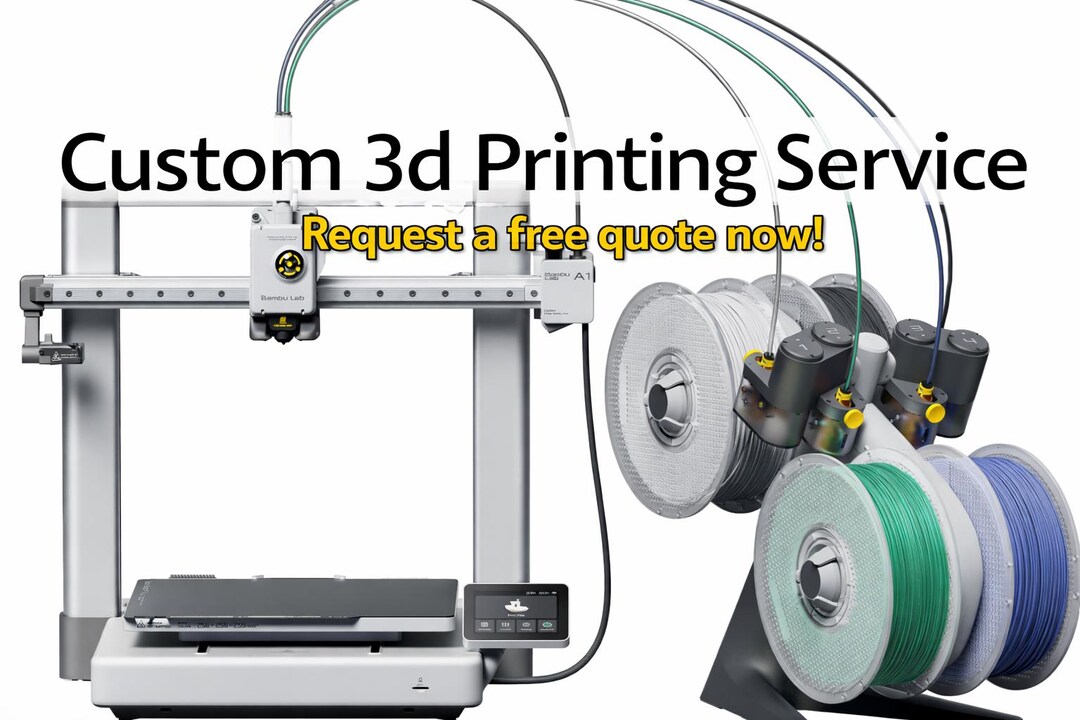 Custom 3d Printing Service - Etsy