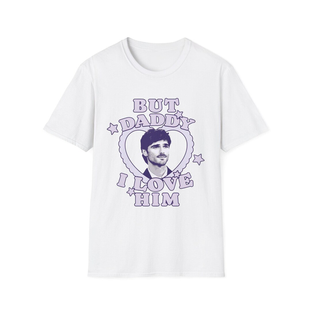But Daddy I Love Him Jacob Elordi T-shirt | Retro Heart Portrait - Etsy