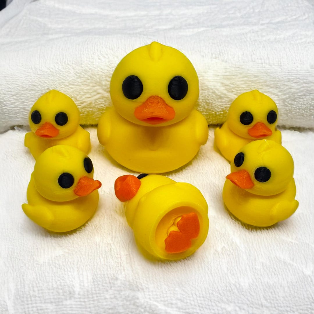 Retracting Legs Duck Toy – 3D Printed Interactive Desk Fidget - Etsy