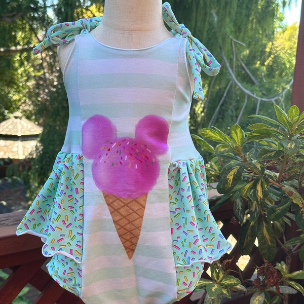 Ice Cream Romper - Etsy