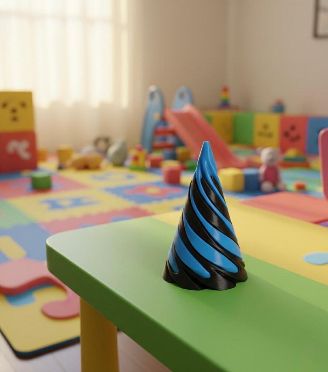 3D Printed Fidget Infinity Spiral Cone Vortex - Etsy