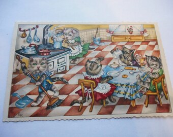 Lithograph postcard | Etsy