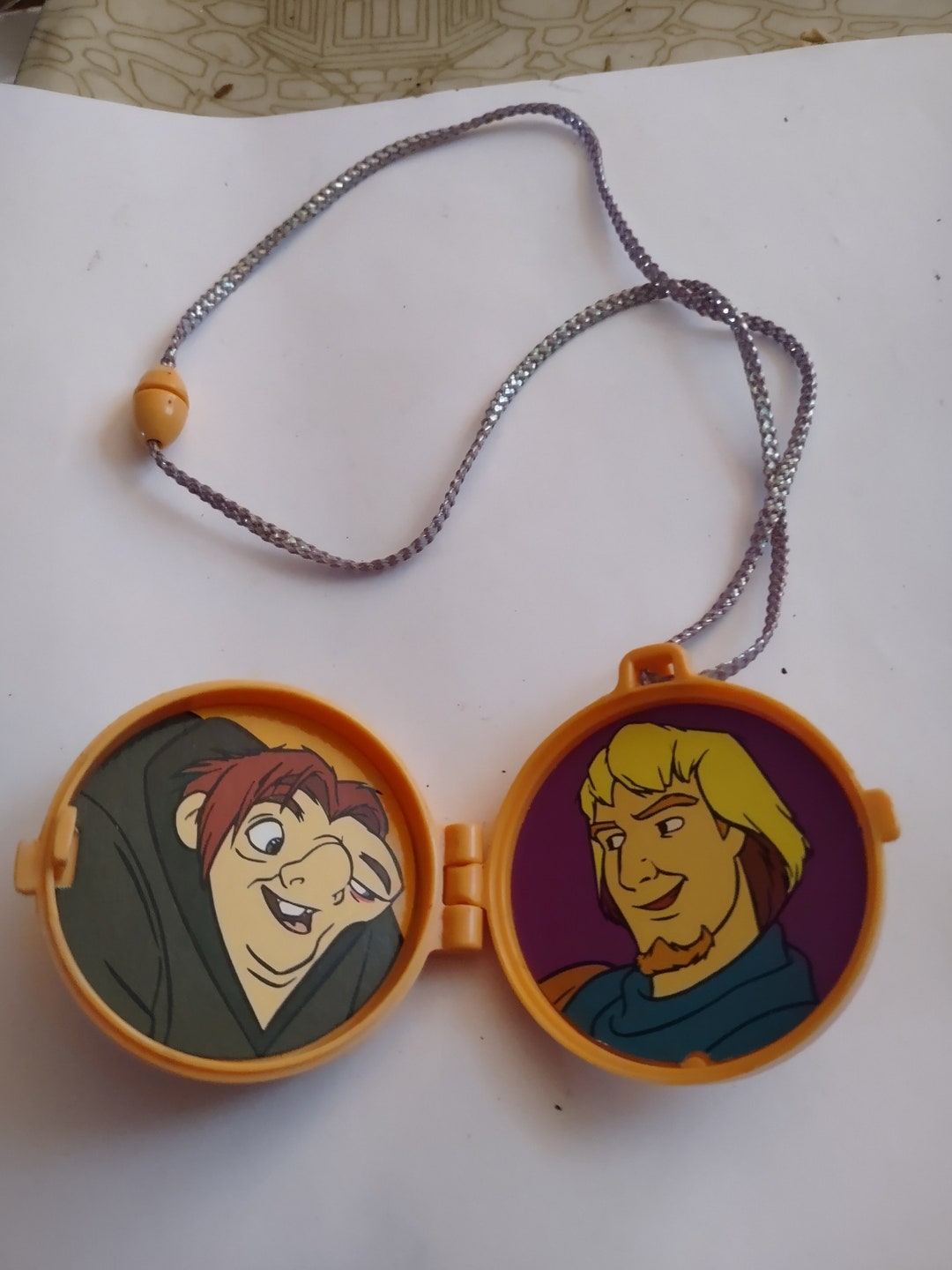 Vintage Hunchback of Notre Dame Disney Locket - Etsy