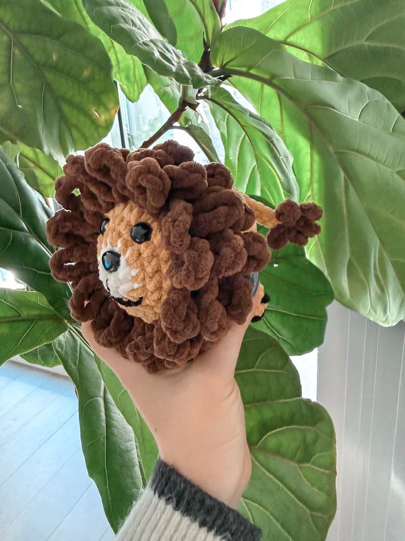 Lleyton the Loaf Lion Crochet Pattern - Etsy