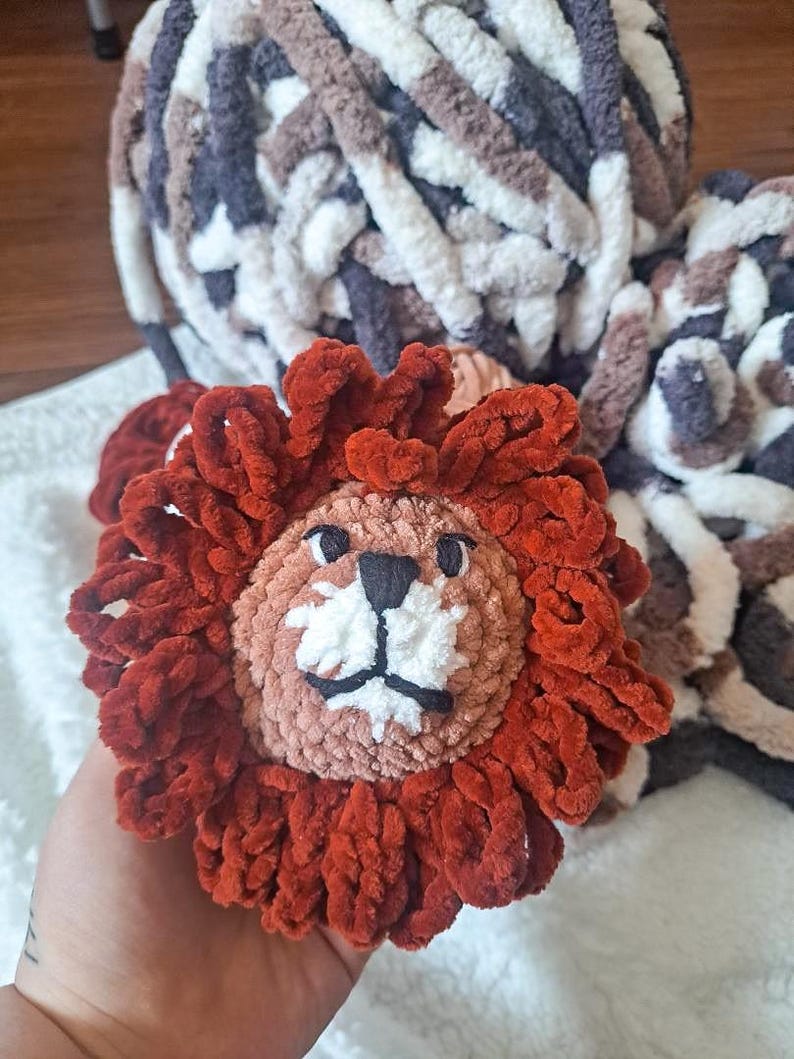 Lleyton the Loaf Lion Crochet Pattern - Etsy