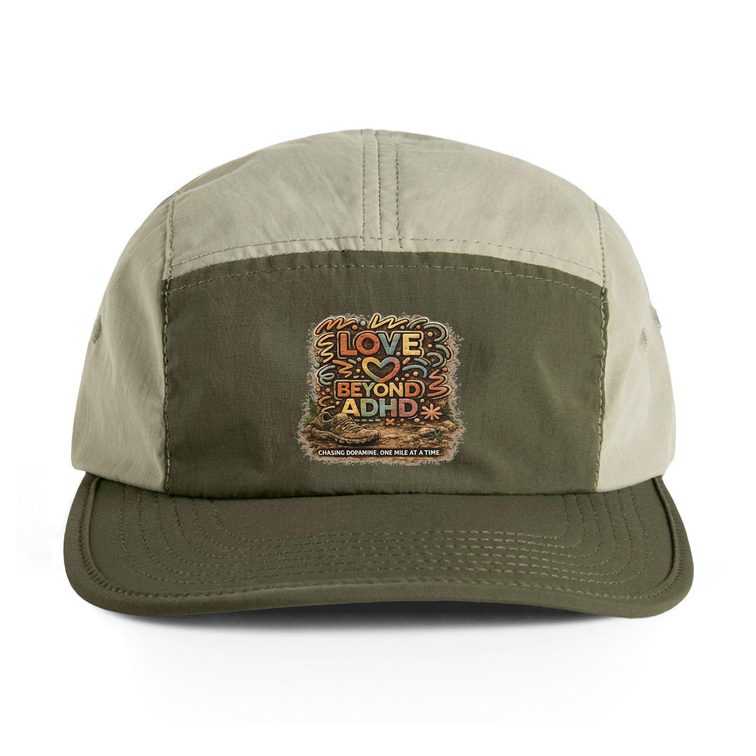 Lover Beyond ADHD Patch Graphic Cap | Nylon Five-panel Hat - Etsy