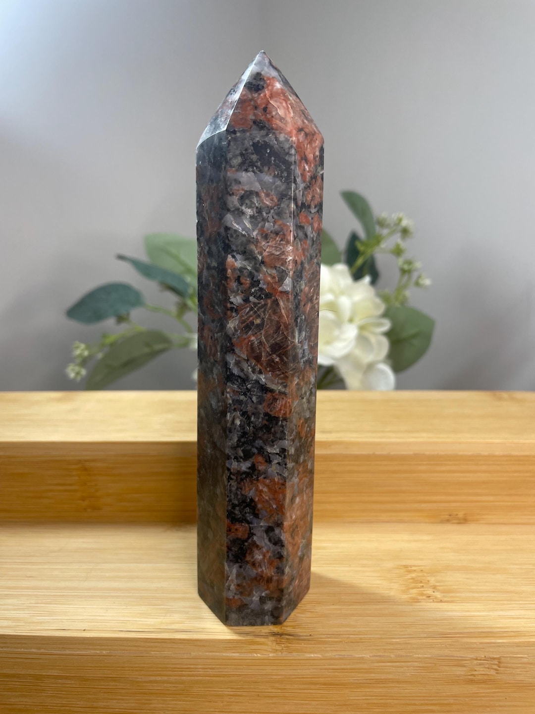 Red Feldspar Granite Tower - Etsy