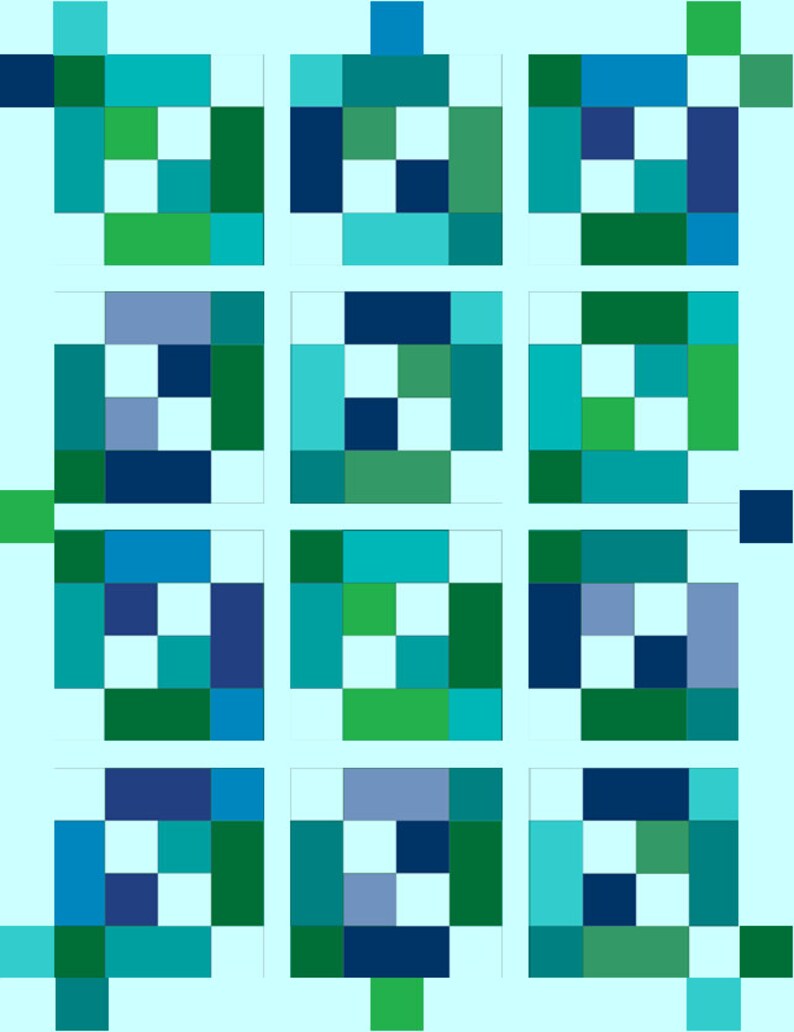 Hip to Be Square PDF Quilt Pattern - Etsy