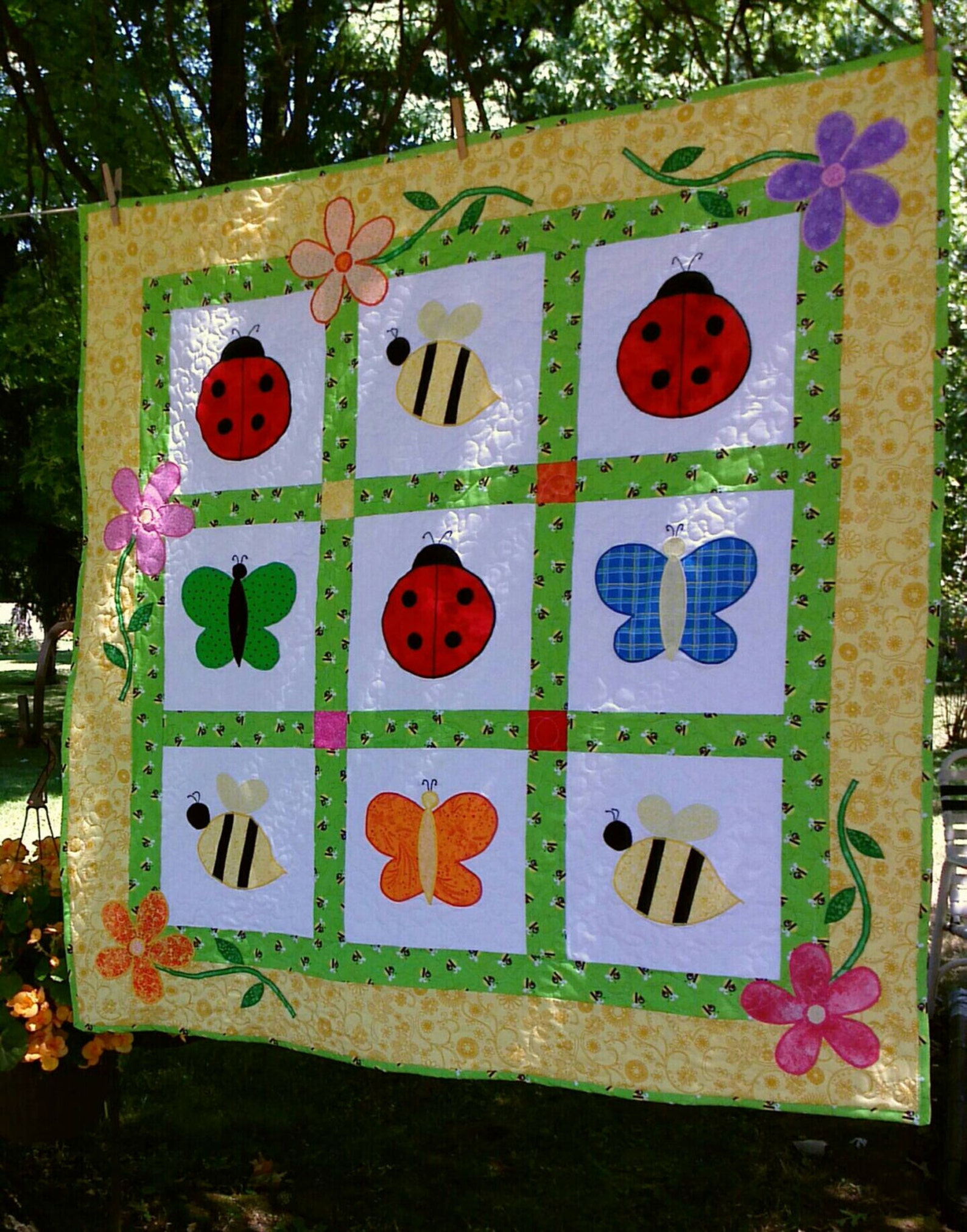 Baby Bugs PDF Quilt Pattern | Etsy