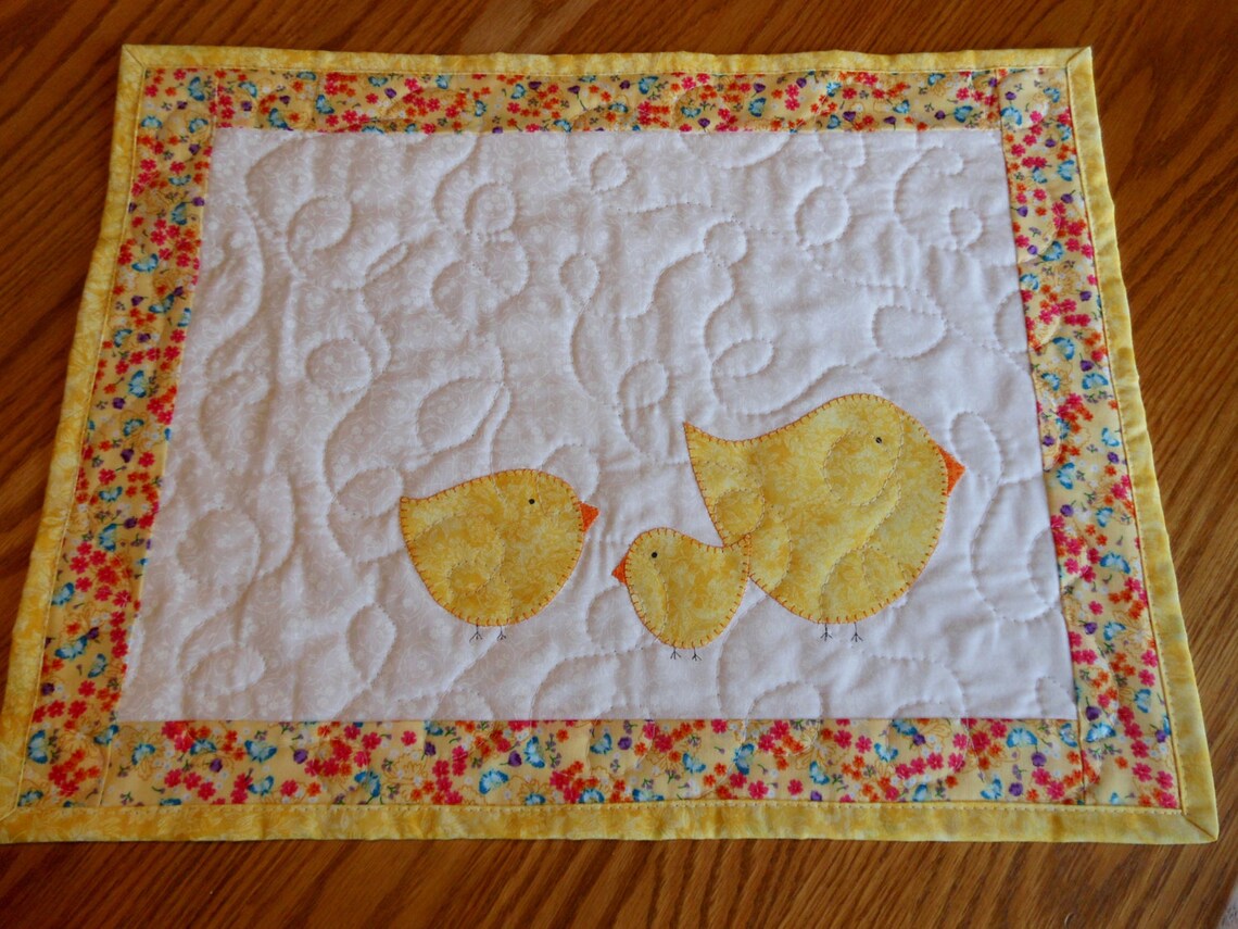 Seasonal Placemats: Set 3 PDF Pattern - Etsy