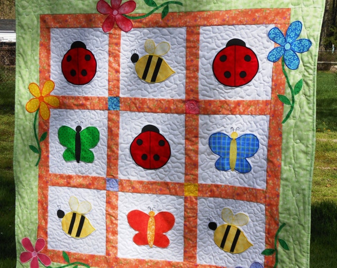 Baby Bugs PDF Quilt Pattern - Etsy