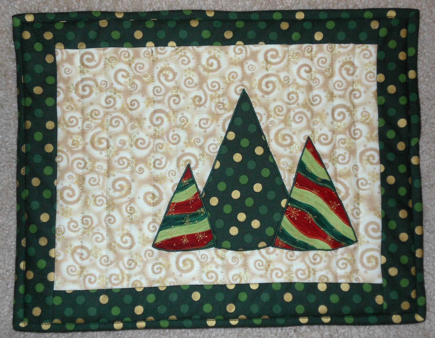 Seasonal Placemats: Set #1 PDF Pattern - Etsy