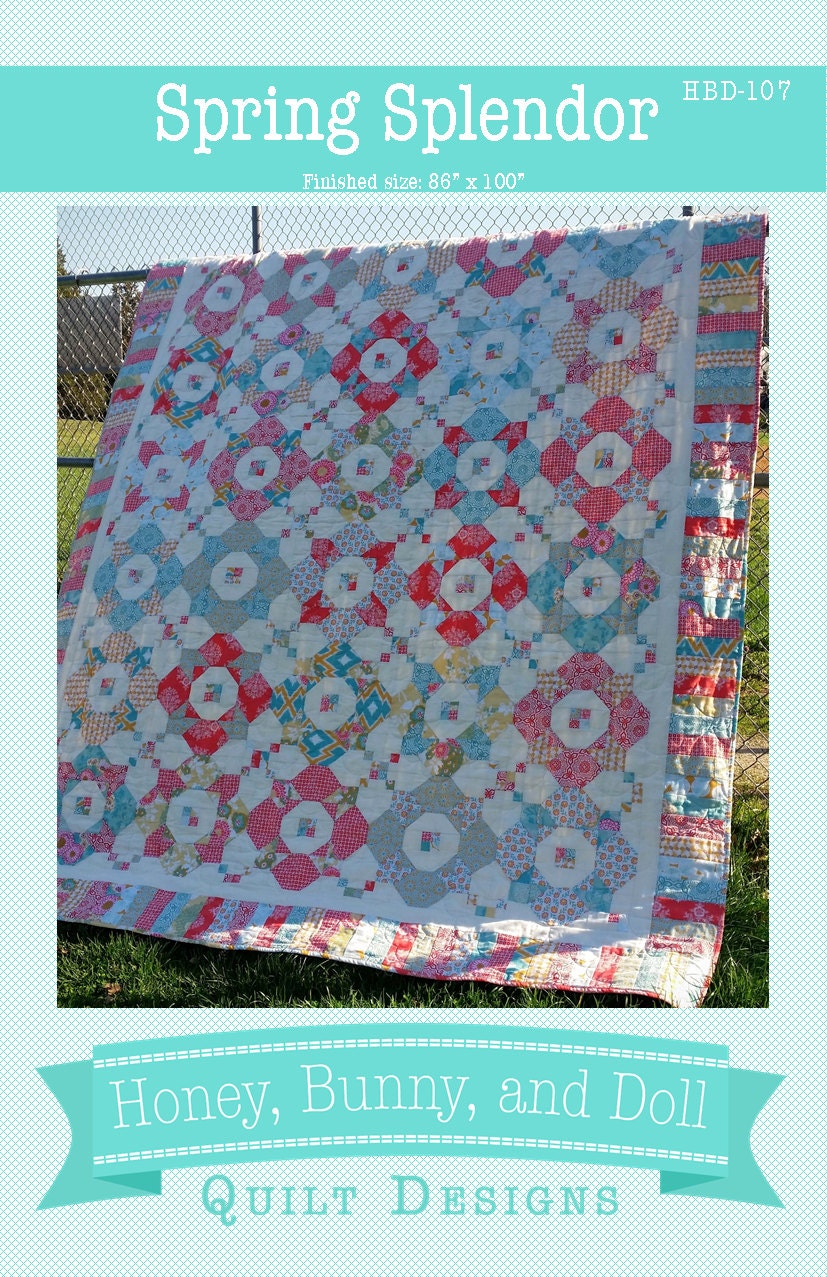 Spring Splendor PDF Quilt Pattern - Etsy