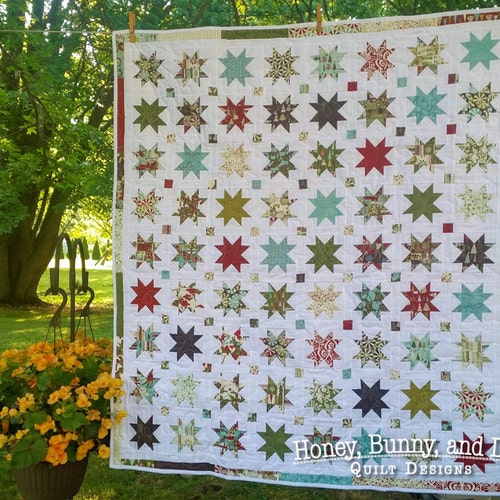 Merry PDF Quilt Pattern | Etsy