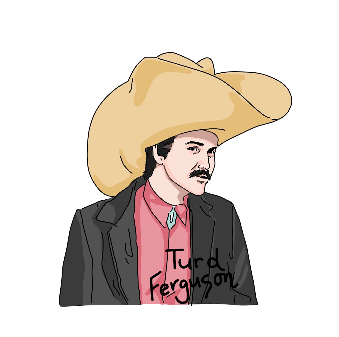 Turd Ferguson Burt Reynolds Norm Macdonald SNL Jeopardy - Etsy